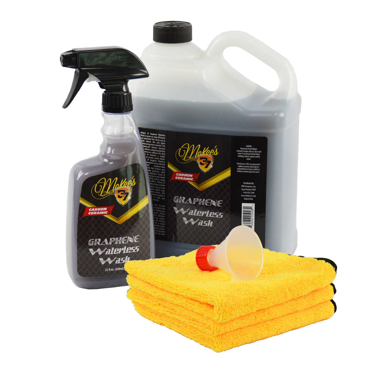 Graphene Waterless Wash 150 oz. Refill Kit – McKees37.com