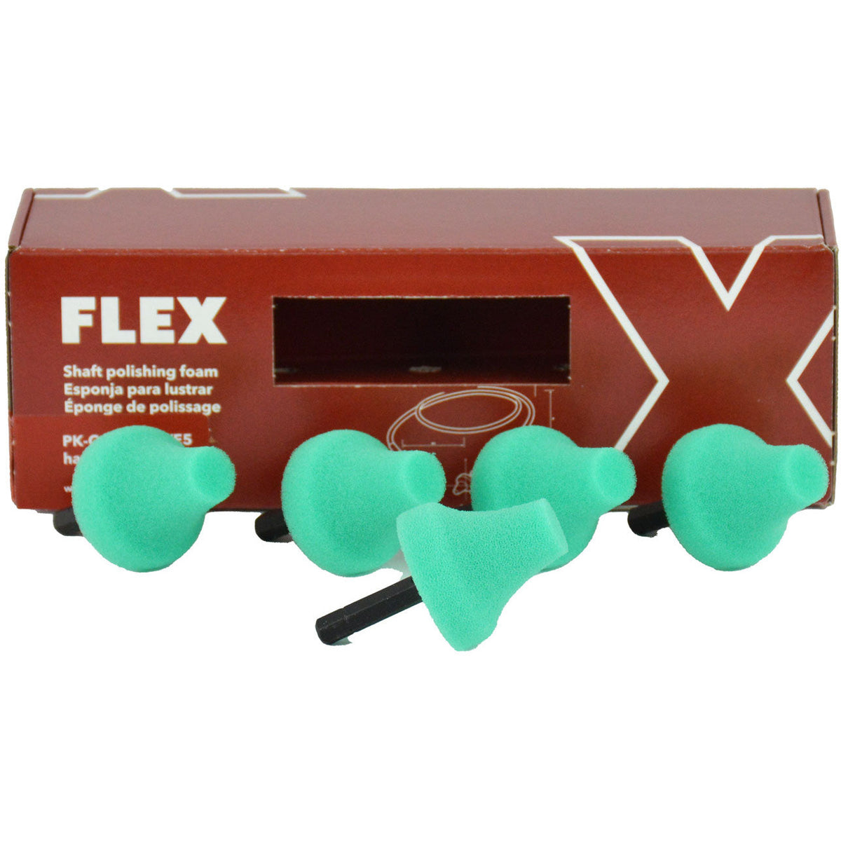 FLEX Heavy Green Conical Foam Pad - McKees37.com
